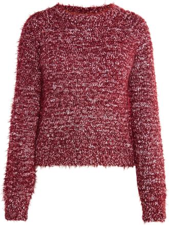 Usha Strickpullover Damen dunkelrot