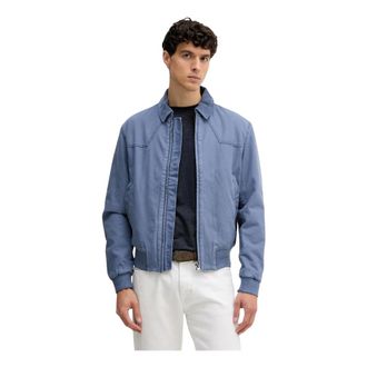 Benetton Veste en velours c&ocirc;tel&eacute; - Homme - Vestes - Bleu - Taille: XL