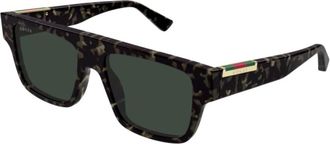Gucci Rechteckige Sonnenbrille - - Accessories - unisex - Braun - 53 MM