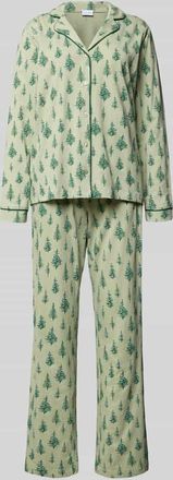 Lascana Pyjama aus reiner Baumwolle Modell X-Mas