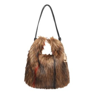 La Milanesa Alva Bucket Bag - - Bags - Damen - Braun - ONE SIZE