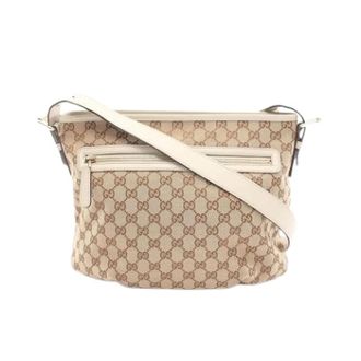 Gucci Sac bandouli&egrave;re vintage GG Canvas Pre-owned - Femme - Pre-owned - Beige - Taille: ONE Size