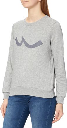 LTB Jeans Jeans Damen Difodi Pullover, Grey Mel 203, XXL