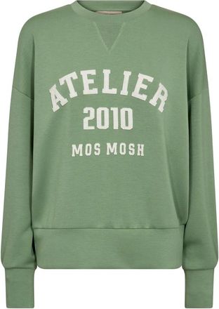 Mos Mosh MOS Mosh, Femme, Sweatshirts et sweats &agrave; capuche, Vert, Taille: 38 FR SweaT-shirts