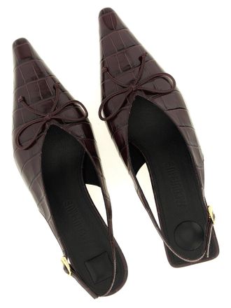 Jacquemus Slingback - Burgundy