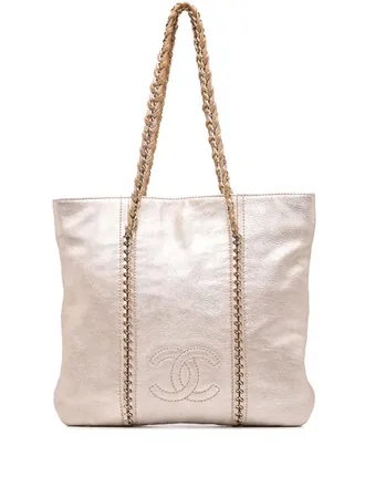 Chanel sac cabas Luxe Ligne (2005-2006) - Or