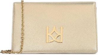 Kazar Kleine goldene Tasche an einer Kette mit einem gro&szlig;en Monogramm - - Bags - Damen - Gelb - ONE SIZE