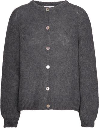 Americandreams Americandreams, Femme, Pulls, Gris, Taille: 44 FR Susan Alpaca Cardigan