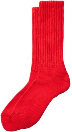 RoToTo Homme, Sous-v&ecirc;tements, Rouge, Taille: S Loose Pile Crew