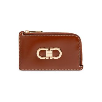 Ferragamo Portacarte Kartenetui - - Accessories - Damen - Braun - ONE SIZE