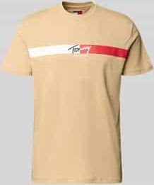 Tommy Jeans Regular Fit T-Shirt aus reiner Baumwolle
