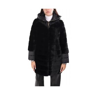 Marella Femme, Vestes, Noir, Taille: 36 FR Marella - V&ecirc;tements dext&eacute;rieur > Vestes dhiver