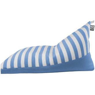 Happers Happers - Pouf Pyramide Toldotex Bleu Ciel pour Ext&eacute;rieur ou Int&eacute;rieur xxl Bleu Ciel