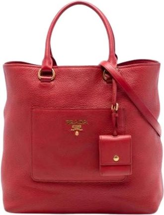 Prada Damen, Pre-Owned, Rot, ONE SIZEGr&ouml;&szlig;e