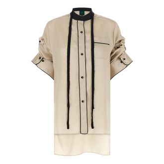 JEJIA Berta Shirt - - Blouses & Shirts - Damen - Beige - M