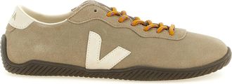 Veja Graue Kalbsleder Sneakers