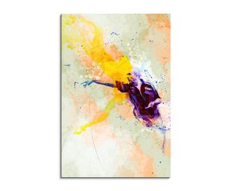 Paul Sinus Art Dart 90x60cm Wandbild SPORTBILD Aquarell Art tolle Farben von Paul Sinus