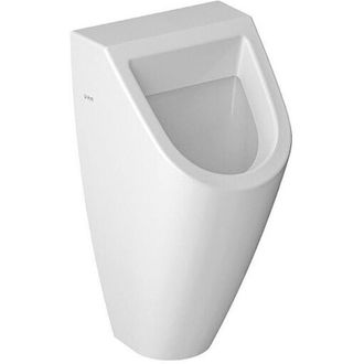 Vitra Urinal VitrA S20 Basic, wei&szlig;, Zulauf von hinten, Abgang waagrecht, 310 x 625 x 300 mm - 5462B003D0309