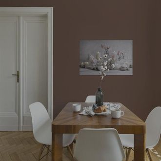 Graham & Brown Toile &agrave; LED S&eacute;r&eacute;nit&eacute; Bougies 90 x 60cm Gris, beige