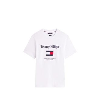 Tommy Hilfiger T-shirt manches courtes avec logo brod&eacute;