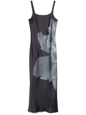 Samsøe & Samsøe robe Sunna à coupe mi-longue - Gris