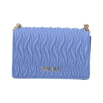 Ga&euml;lle Paris Lila Schultertasche mit Metalllogo - - Bags - Damen - Lila - ONE SIZE