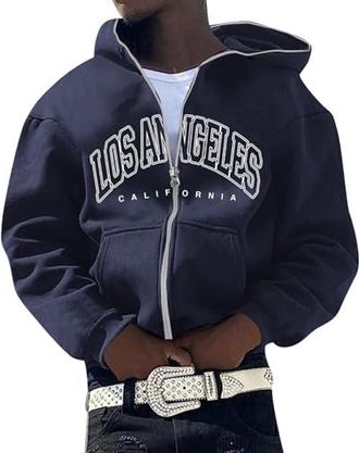 Generic Sweat a Capuche Homme Sweatshirt Hooded Sweats &agrave; Capuche pour Homme et Femme avec Broderie et Style Hip Hop Europ&eacute;en Casual