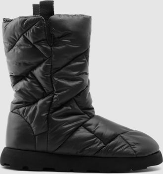 PIUMESTUDIO Bottes Alto Noir