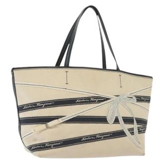 Ferragamo Damen, Pre-Owned, Beige, ONE SIZEGröße