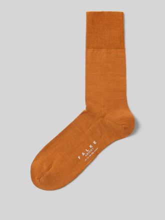 Falke Socken aus elastischem Schurwolle-Mix mit Baumwoll-Anteil
