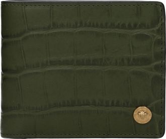 Versace Hommess Portefeuille Vert/Cuir Olive