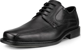 Ecco Ecco New Jersey Santiago 051514 Herren Schnürhalbschuhe, Schwarz (BLACK01001), 47