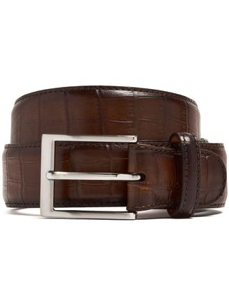 Magnanni ceinture en cuir - Marron