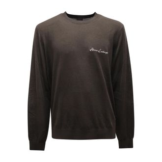 Armani Wollmischungs-Pullover - - Sweatshirts & Hoodies - Herren - Gr&uuml;n - XL