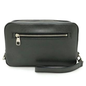 Louis Vuitton Pre-owned Cuir sacs-louis-vuitton - Homme - Pre-owned - Noir - Taille: ONE Size