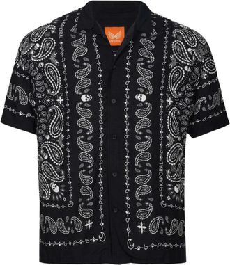 Kaporal Homme, Chemises, Noir, Taille: S Short Sleeve Chemises