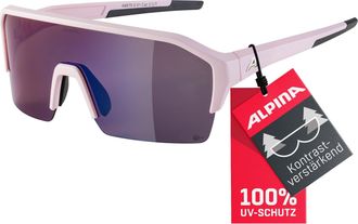 Alpina Unisex, Sportbrille, Light-Rose Matt, Einheitsgröße