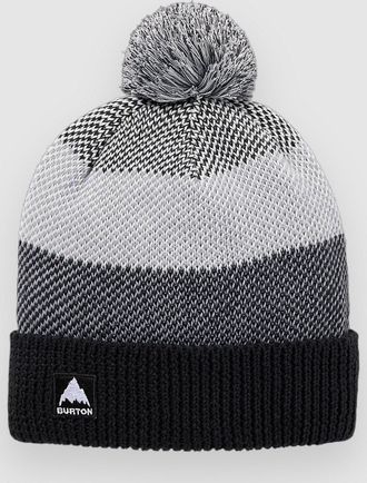 Burton Fleece Lined Pom Kids Beanie true black