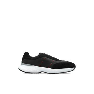 Kiton Logo Sneakers - - Shoes - Herren - Schwarzk - 40 1/2 EU