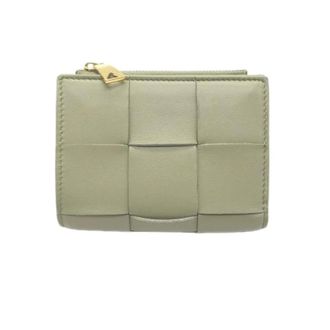 Bottega Veneta Portefeuille vintage doccasion (bi-pli) - Femme - Pre-owned - Vert - Taille: ONE Size