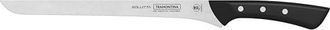 Tramontina SOLUTTA Schinkenmesser, Klinge 25,5 cm, Lachsmesser, Kochmesser aus rostfreiem Edelstahl, spülmaschinengeeignet, NSF-zertifiziert, 10 Jahre Garantie