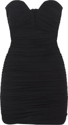 Elisabetta Franchi Femme, Robes, Noir, Taille: 36 FR Mini-robe drap&eacute;e