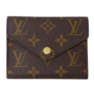 Louis Vuitton Portefeuille Tri-fold Pre-owned - Femme - Pre-owned - Brun - Taille: ONE Size
