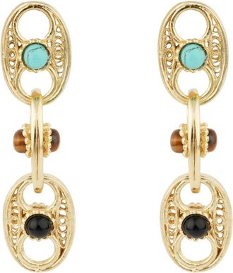 Gas Bijoux Femme, Accessoires, Multicolore, Taille: ONE Size Earrings