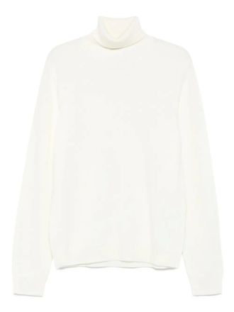 Roberto Collina pull en laine mérinos à col roulé - Tons neutres