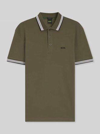 HUGO BOSS Regular Fit Poloshirt aus reiner Baumwolle Modell PADDY