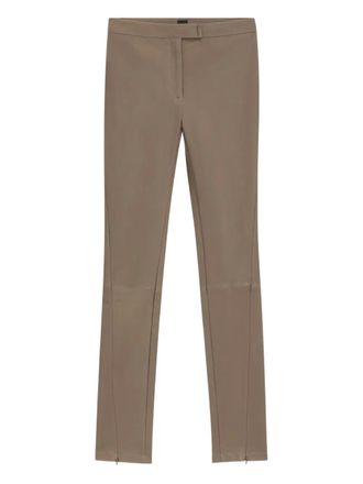 BOSS Hose aus Leder - Braun