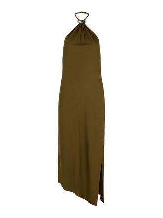 The Attico Maxi Robe - Vert