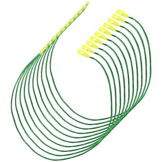 NUOBESTY 400 St&uuml;ck Metallische Weihnachtsbaum Ornamenth&auml;nger mit Schnappverschluss Wetterfeste Rostfreie Schmuckaufh&auml;nger f&uuml;r Christbaumkugeln Vorgefertigte Vi