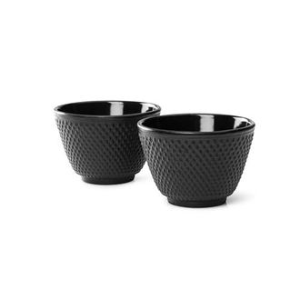 Bredemeijer G004Z Asia Jang Set de 2 Tasses &agrave; Th&eacute; Fonte Noir 100ml